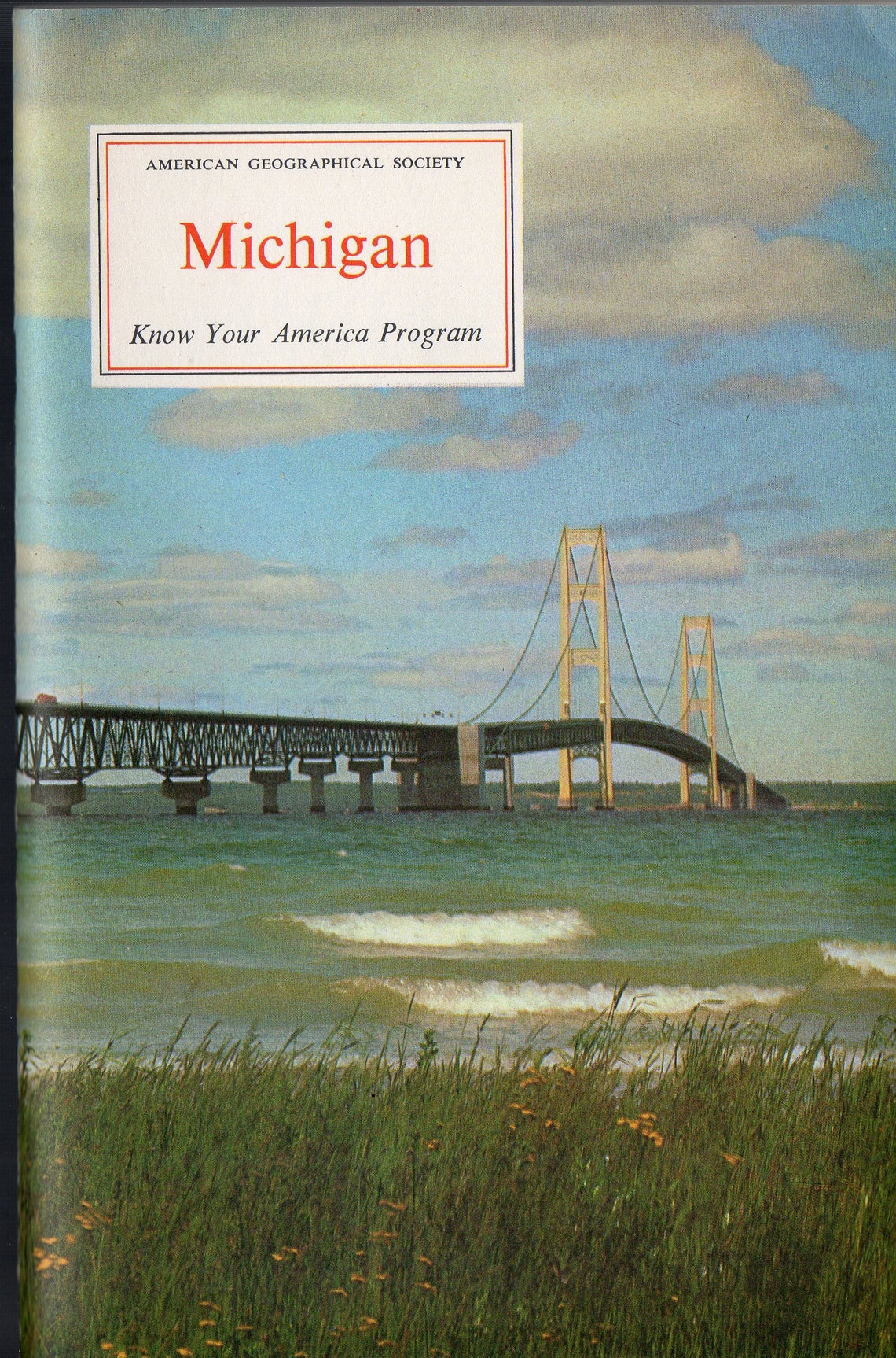 MICHIGAN 1965 Know Your America Program Booklet W/stickers - Etsy