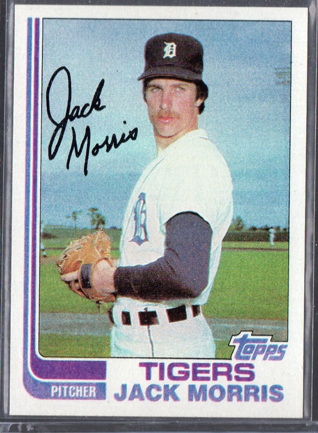 JACK MORRIS 1982 Topps #450 Baseball Card - Detroit Tigers - Etsy
