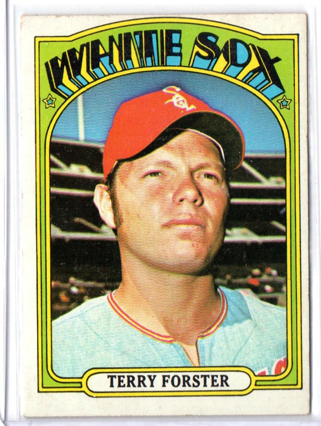 TERRY FORSTER RC 1972 Topps #539 Baseball Card - Chicago White Sox - Etsy