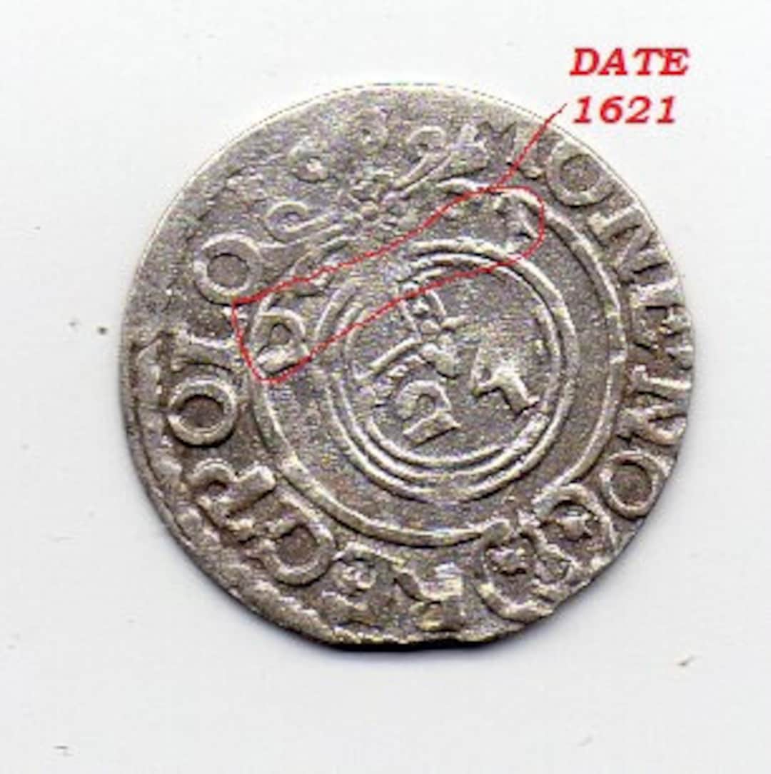 1621 Poland 1/24 Thaler Silver Coin SIGISMUND III (A) - Etsy