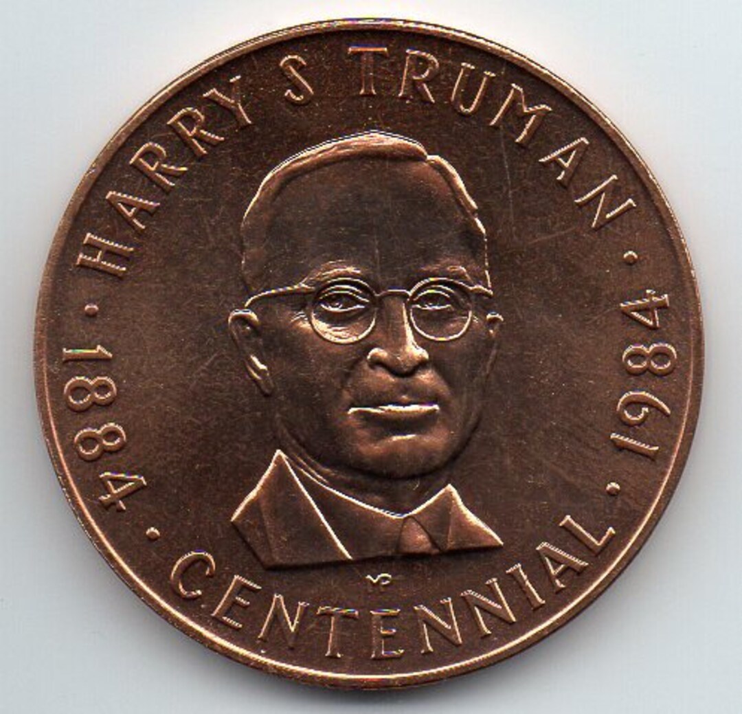 HARRY S TRUMAN 1984 Centennial Anniversary Coin Token - Independence MO ...