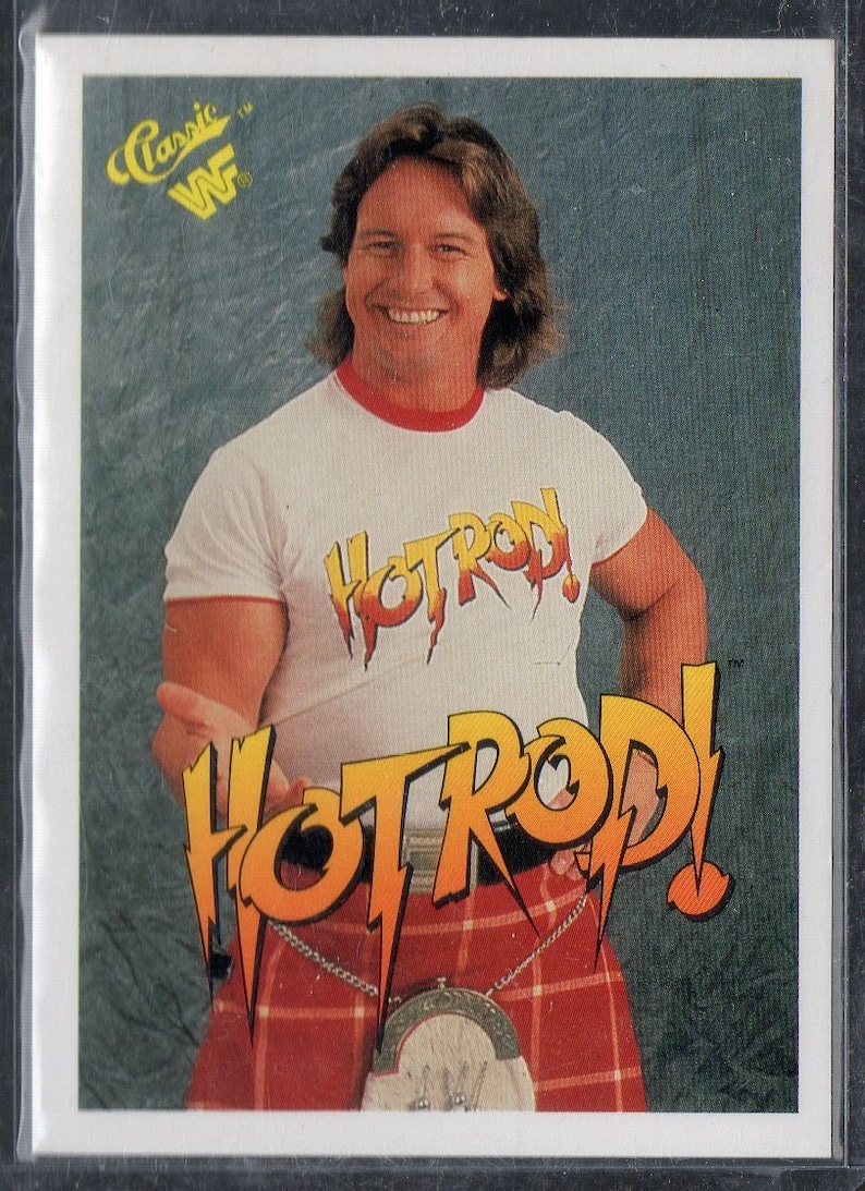 ROWDY RODDY Piper 1990 Classic WWF Wrestling Card 13 - Etsy