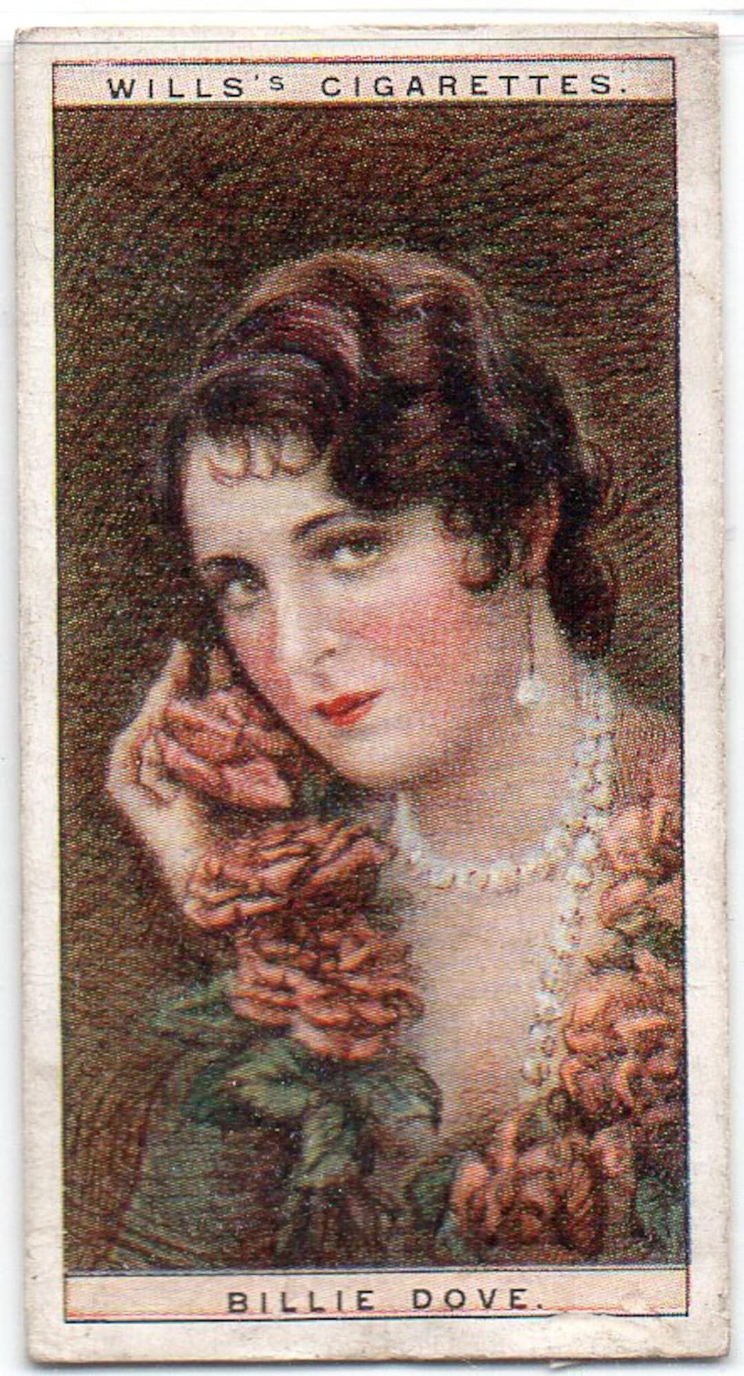 BILLIE DOVE 1928 Wills Cinema Stars 2nd Series #8 Cigarette Card - Etsy