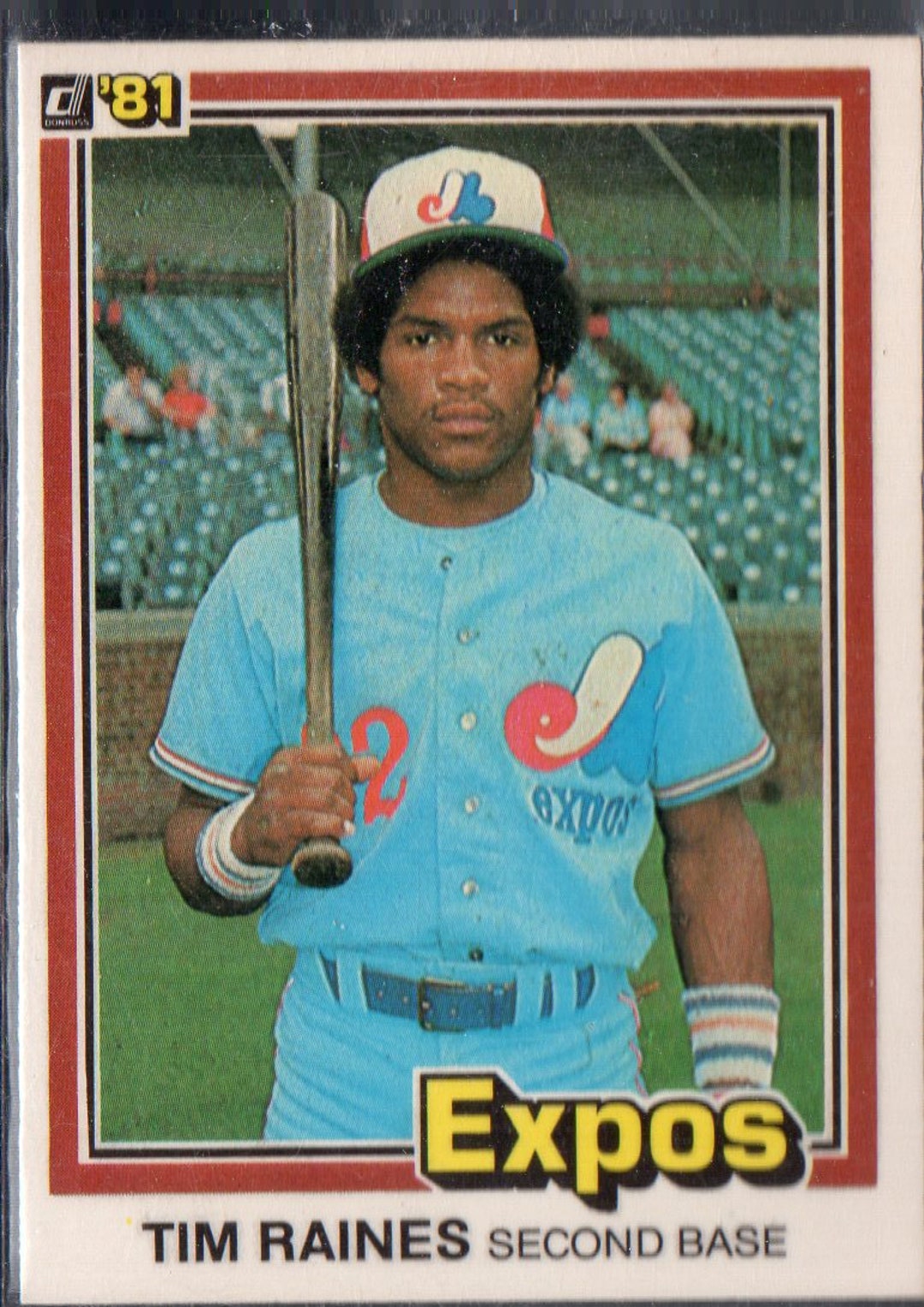 TIM RAINES RC 1981 Donruss #538 Baseball Card - Montreal Expos - Etsy
