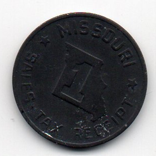 Missouri Tax Token - Etsy