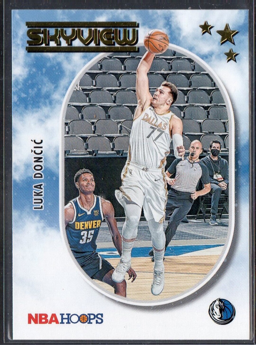 LUKA DONCIC 2021 Hoops Winter Skyview 11 Basketball Card Dallas ...