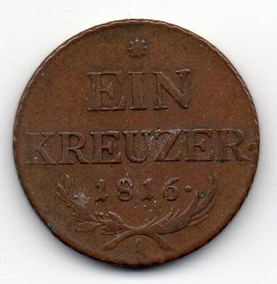 1816-A Austria Kreuzer Coin - Etsy