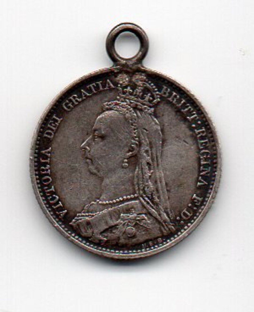 QUEEN VICTORIA C.1900 Great Britain Token/pendant - Etsy
