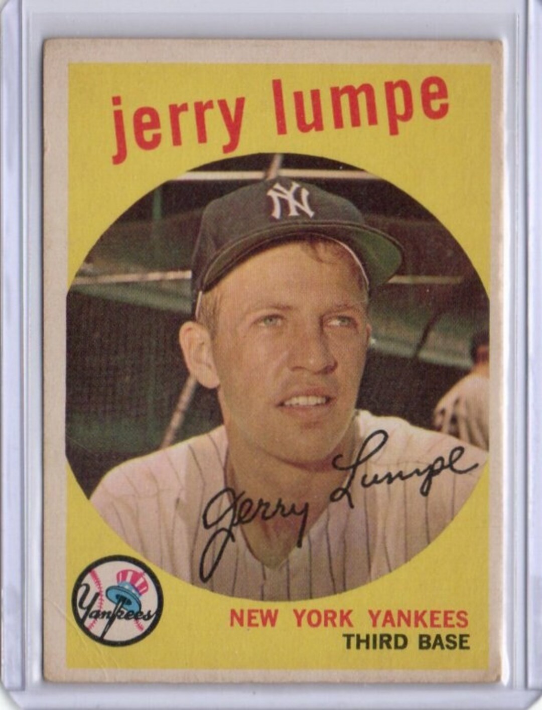 JERRY LUMPE 1959 Topps #272 Baseball Card - New York Yankees - Etsy