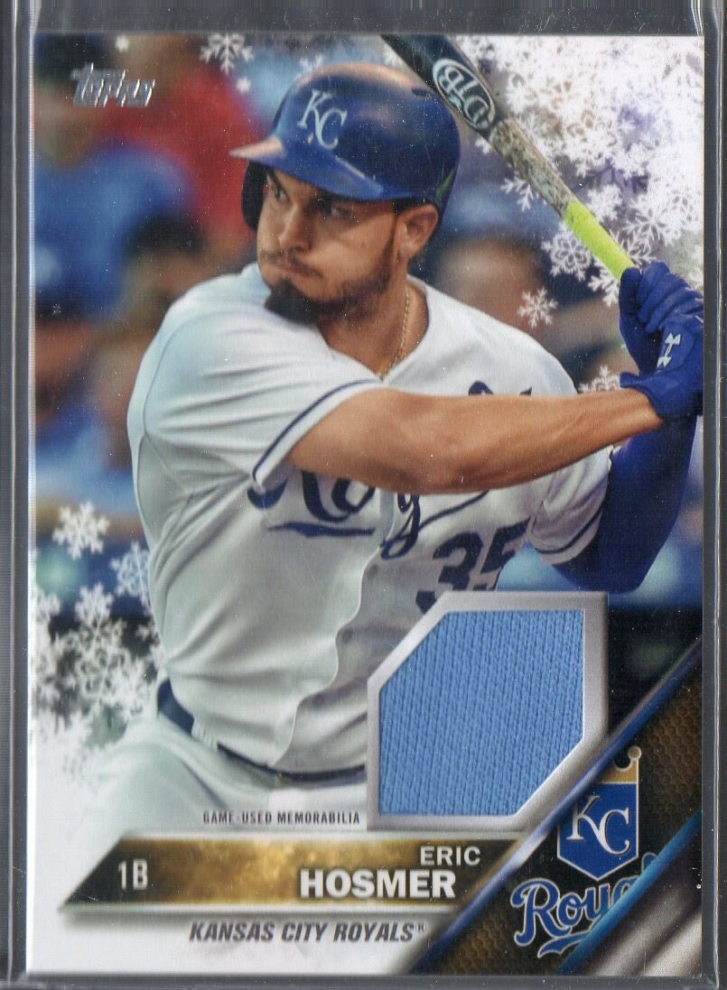 ERIC HOSMER 2016 Topps Holiday Relics Game Jersey Baseball | Etsy