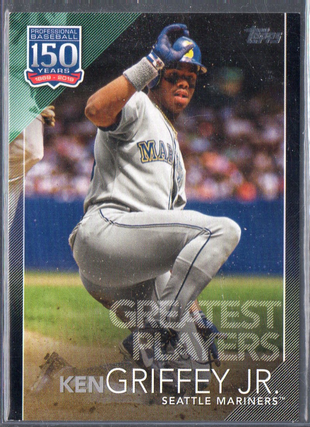 KEN GRIFFEY JR 2019 Topps Greatest Players #35 Black Parallel Baseball ...