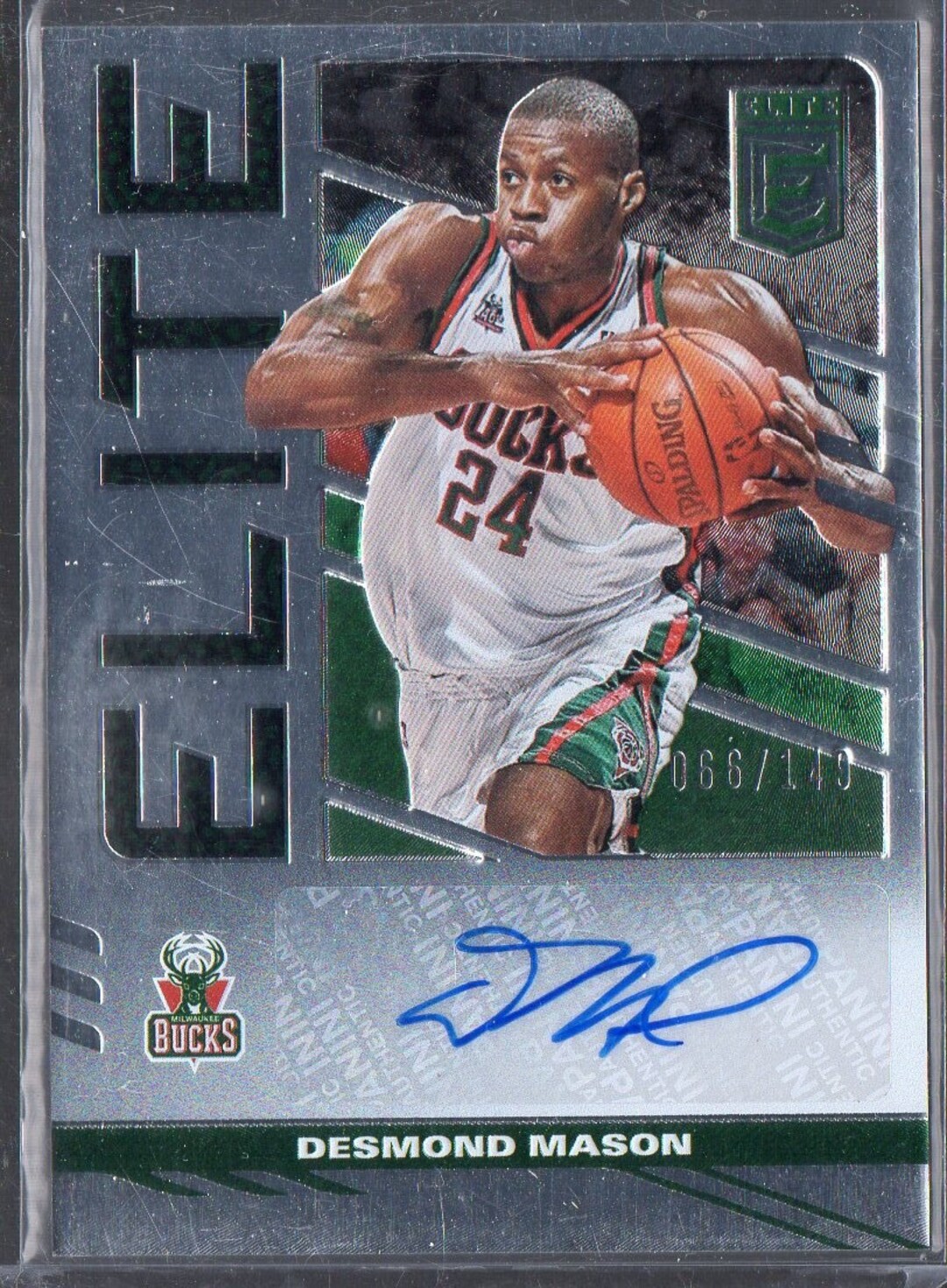DESMOND MASON 2021 Donruss Elite Autograph Basketball Card #/149 ...