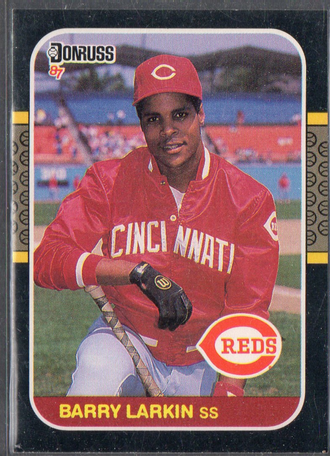 BARRY LARKIN RC 1987 Donruss #492 Baseball Card - Cincinnati Reds - Etsy