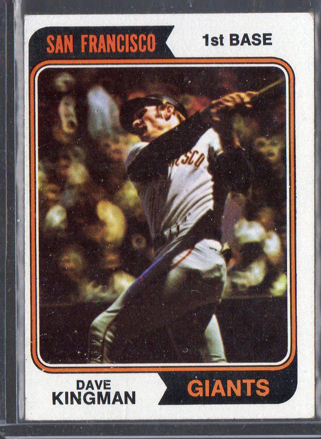 DAVE KINGMAN 1974 Topps #610 Baseball Card - Los Angeles Dodgers - Etsy