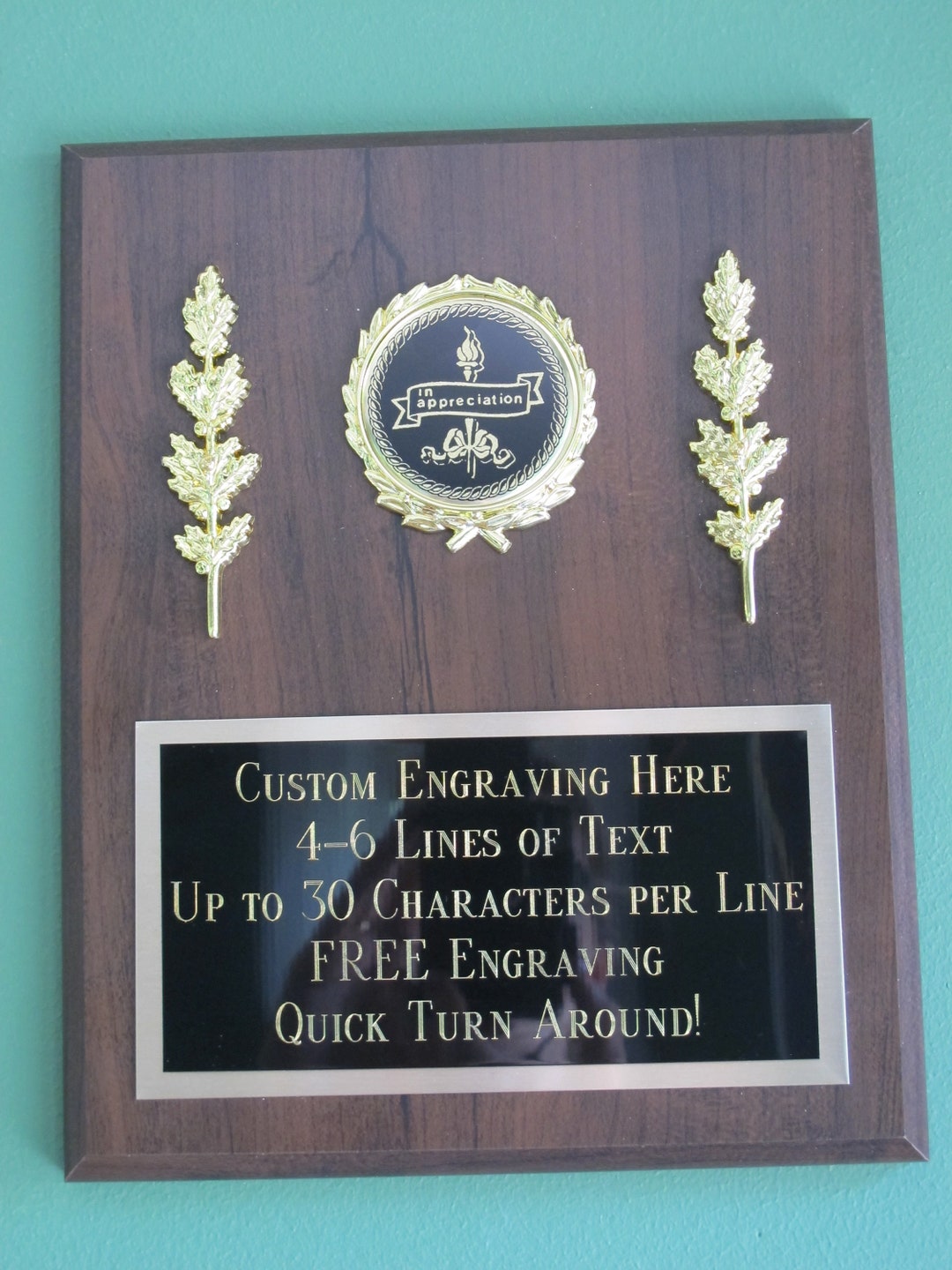 Personalized Appreciation/recognition employee Coach Etc. - Etsy