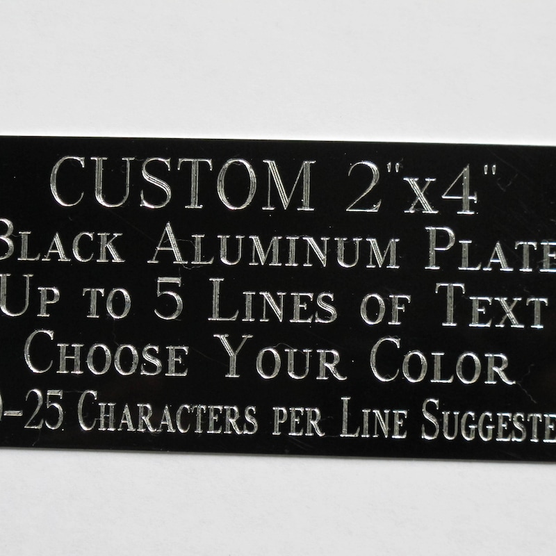 Custom Plaques - Etsy