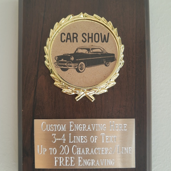Car Show Trophies - Etsy