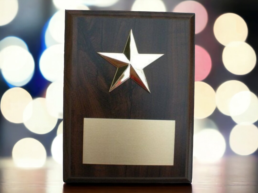 Personalized Appreciation/recognition (employee, Coach, Etc.) Award ...