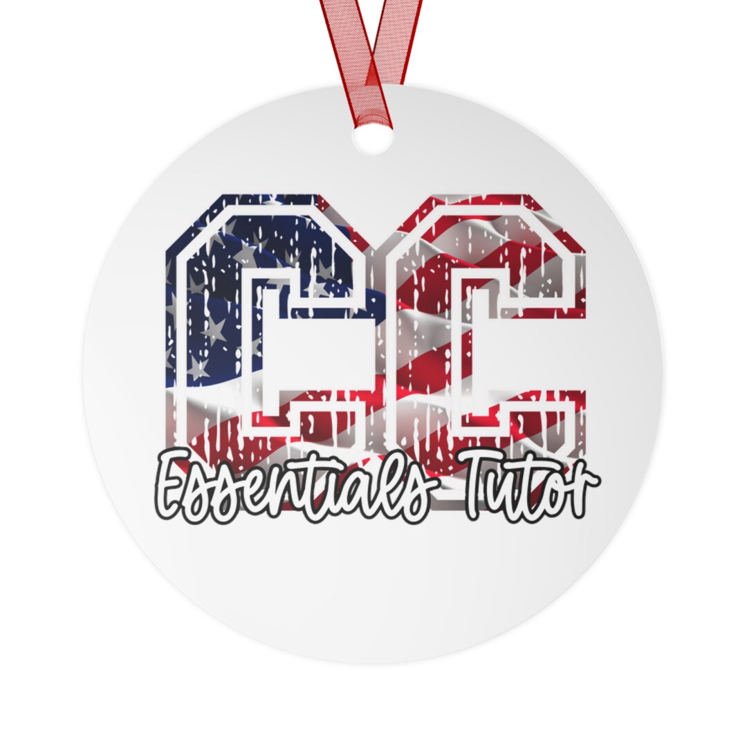 Personalized Essentials Tutor Metal Ornaments | Cycle 3 Ornament | CC ...