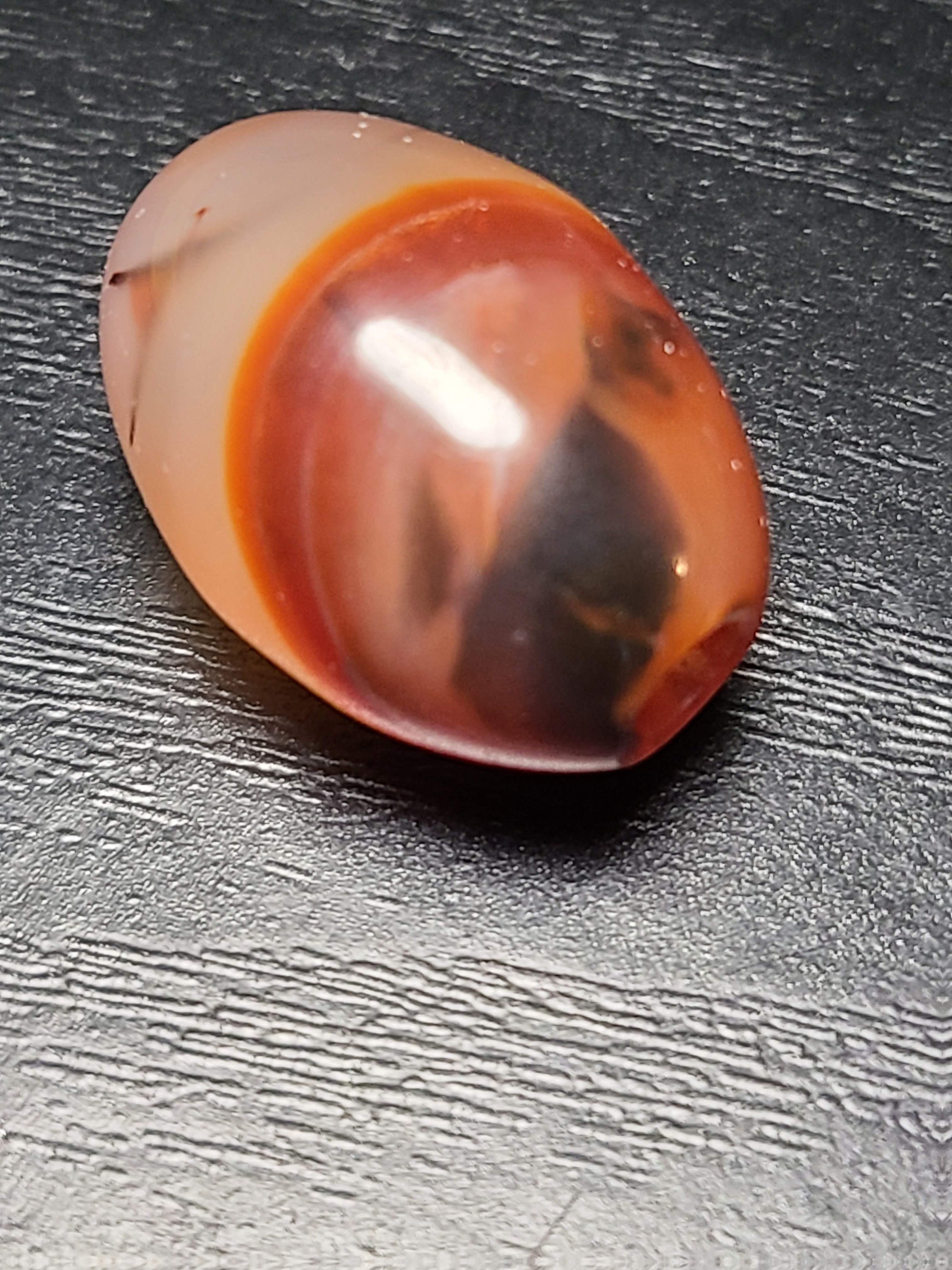 Hand Carved Turkish Agate Bead. - Etsy UK