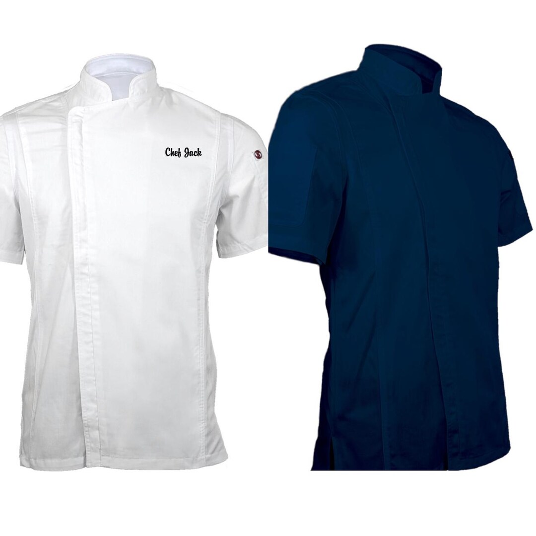 Custom Embroidered Chef Coat, Monogrammed Chef Coat, Custom Embroidery ...