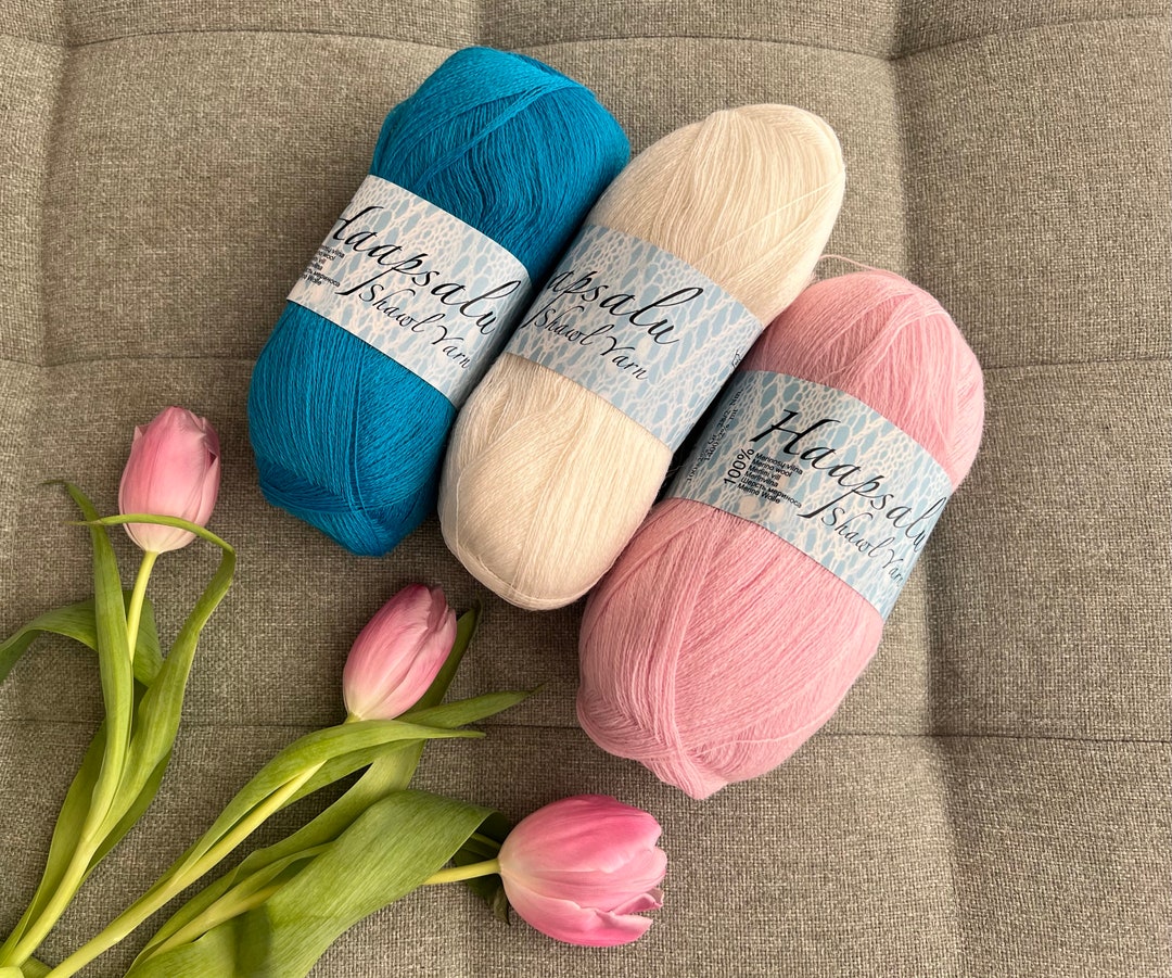 Haapsalu Shawl Yarn, 3 Psc - Etsy Australia