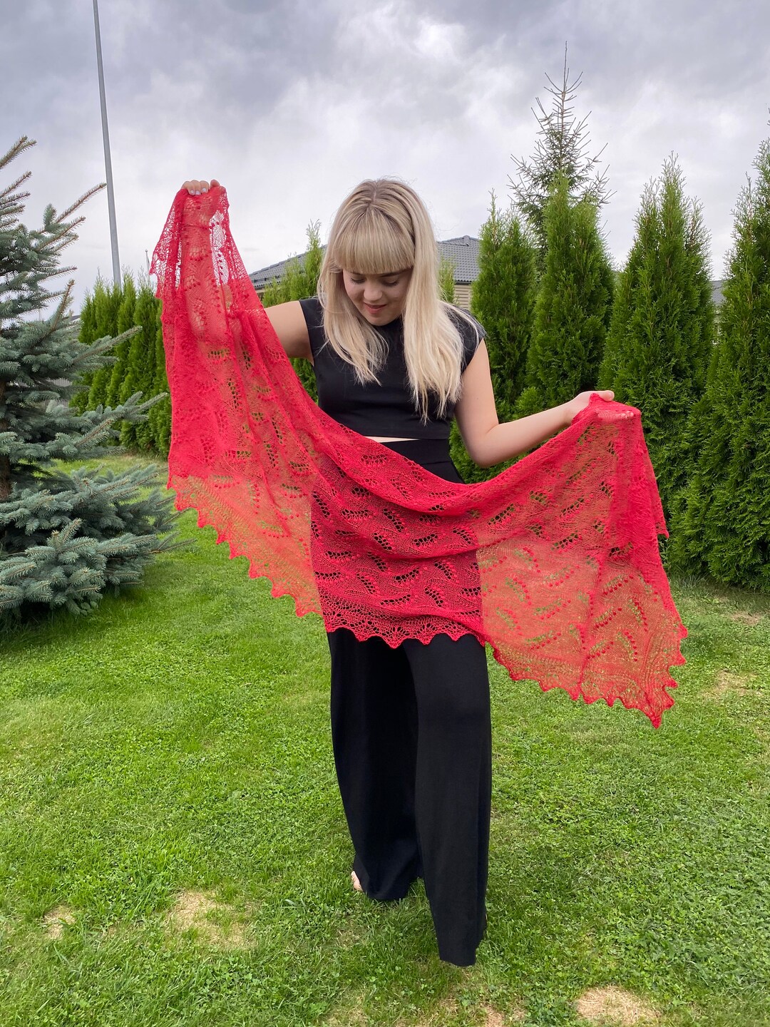 The Authentic Haapsalu Shawl - Medium - Etsy
