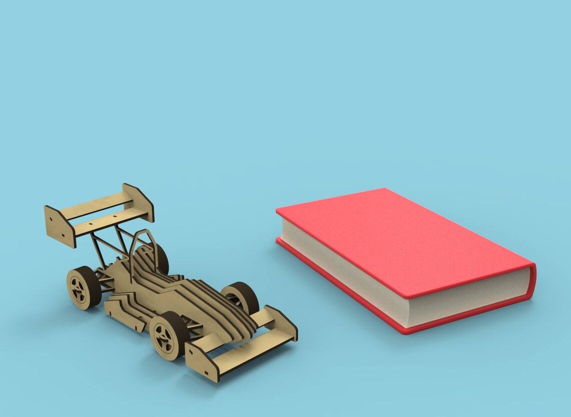 Toy Race Car Laser Cut File - Cheap and Original DYI Gift - Etsy UK