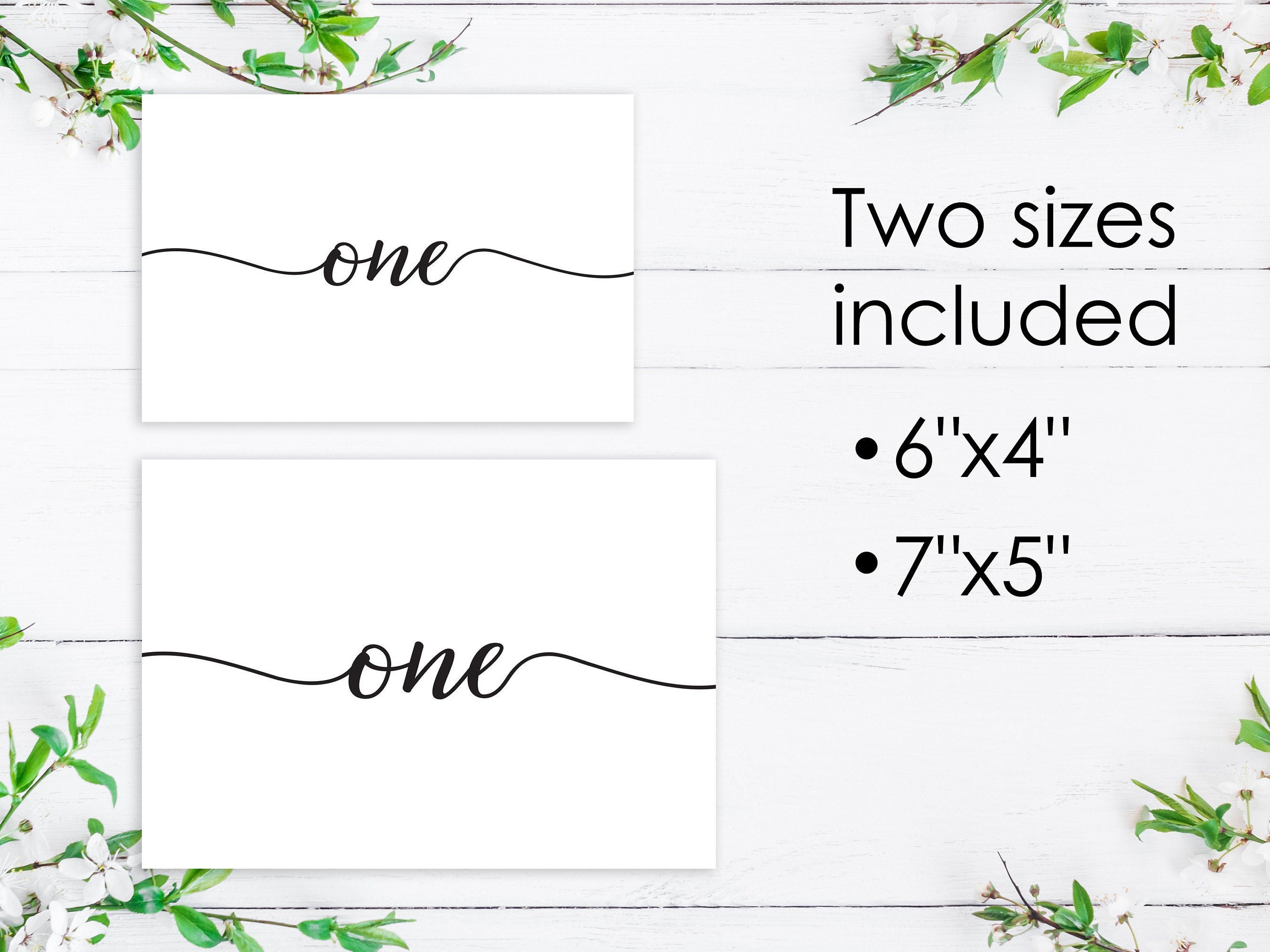 Table Numbers, Printable Template for Wedding, Numbers 1-30, Sizes 6x4 ...