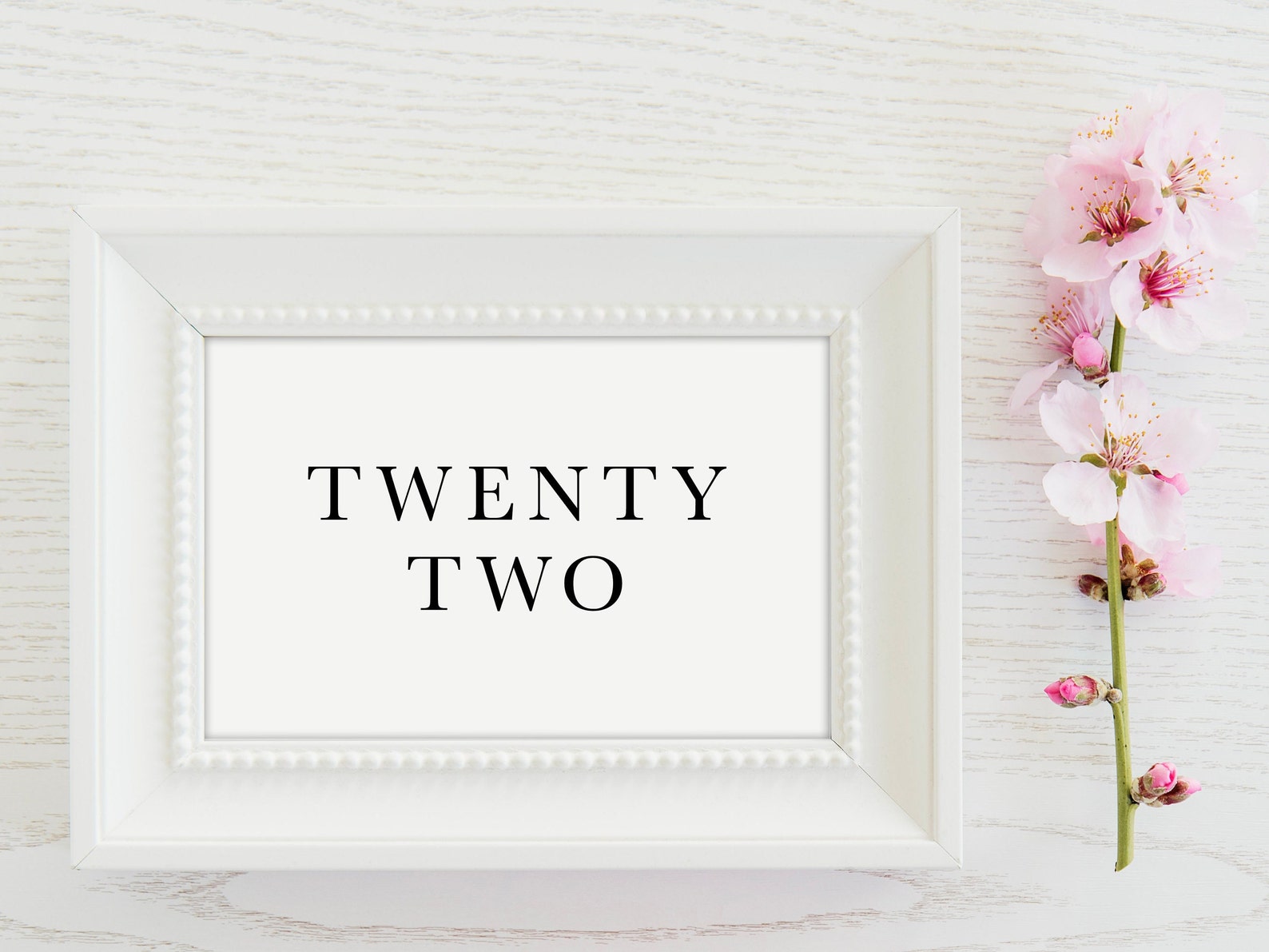 Table Numbers, Modern and Minimalist Black and White Numbers ...