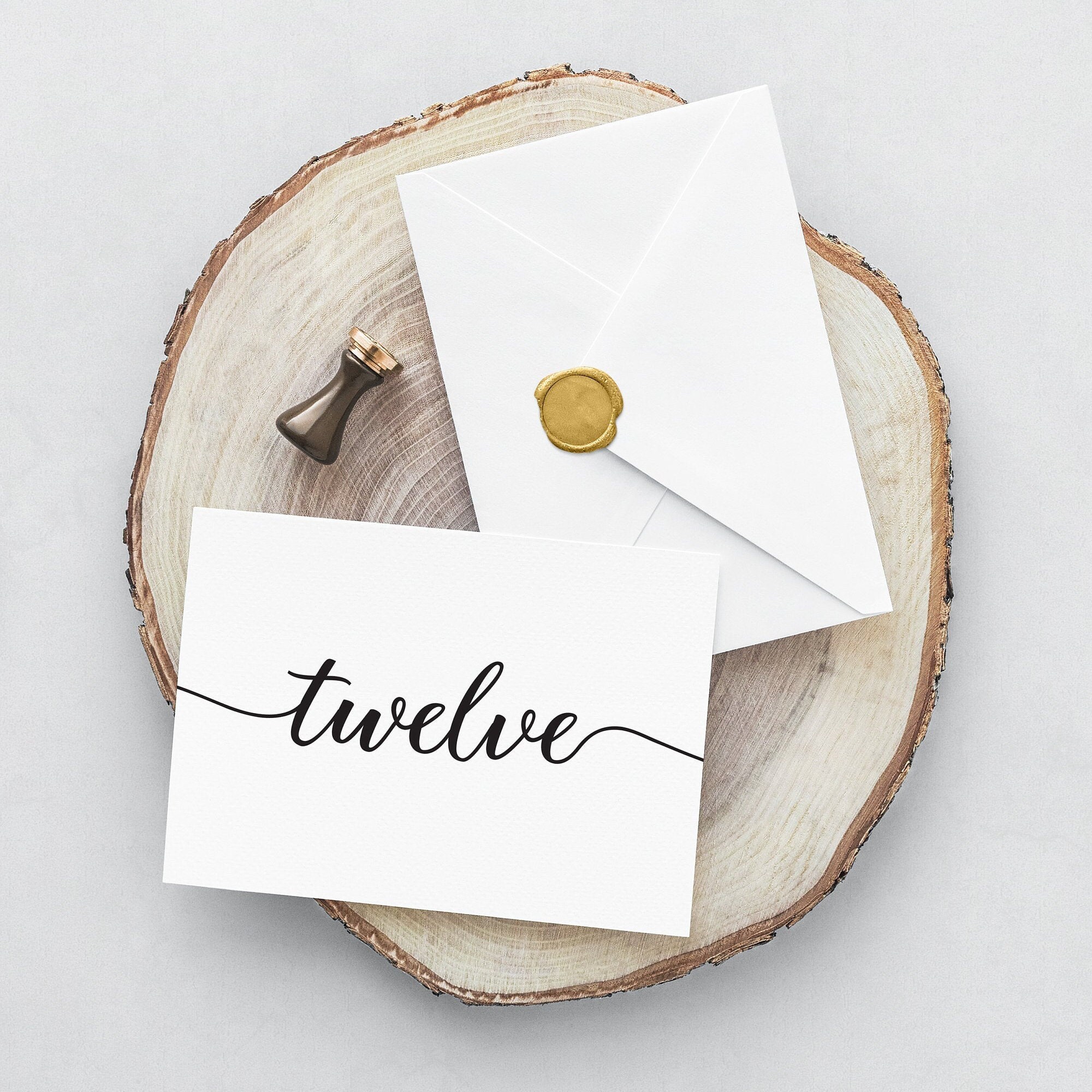 Table Numbers, Printable Template for Wedding, Numbers 1-30, Sizes 6x4 ...