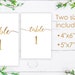 Gold Table Numbers, Printable Numbers Template for Wedding, Gold and ...