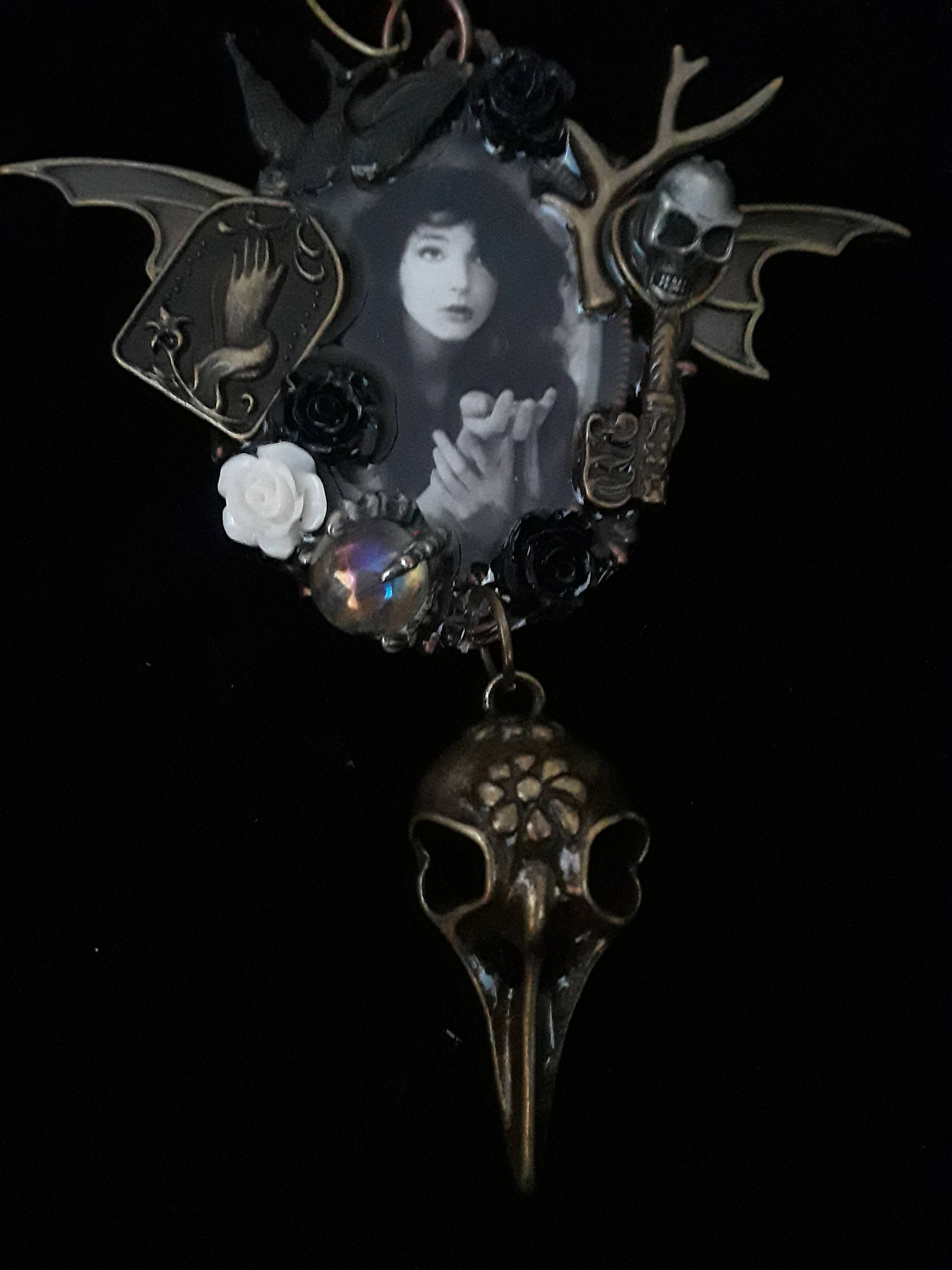 Kate Bush "the Sensual World" Mixed Media Necklace/choker. Avant Garde ...