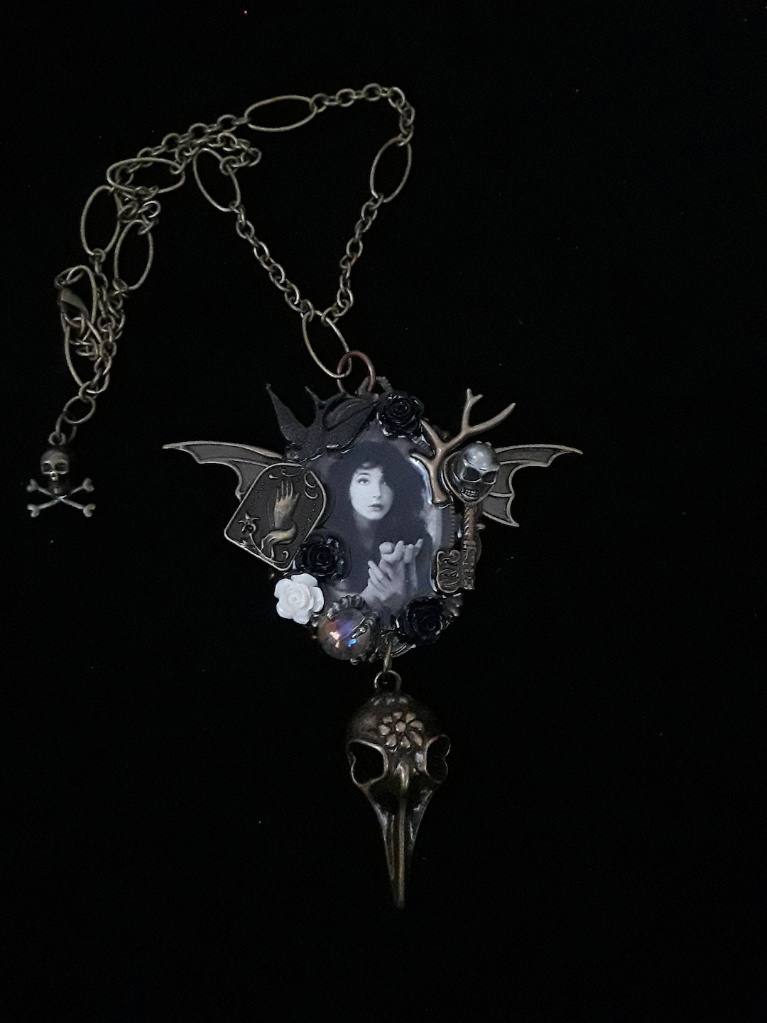 Kate Bush "the Sensual World" Mixed Media Necklace/choker. Avant Garde ...