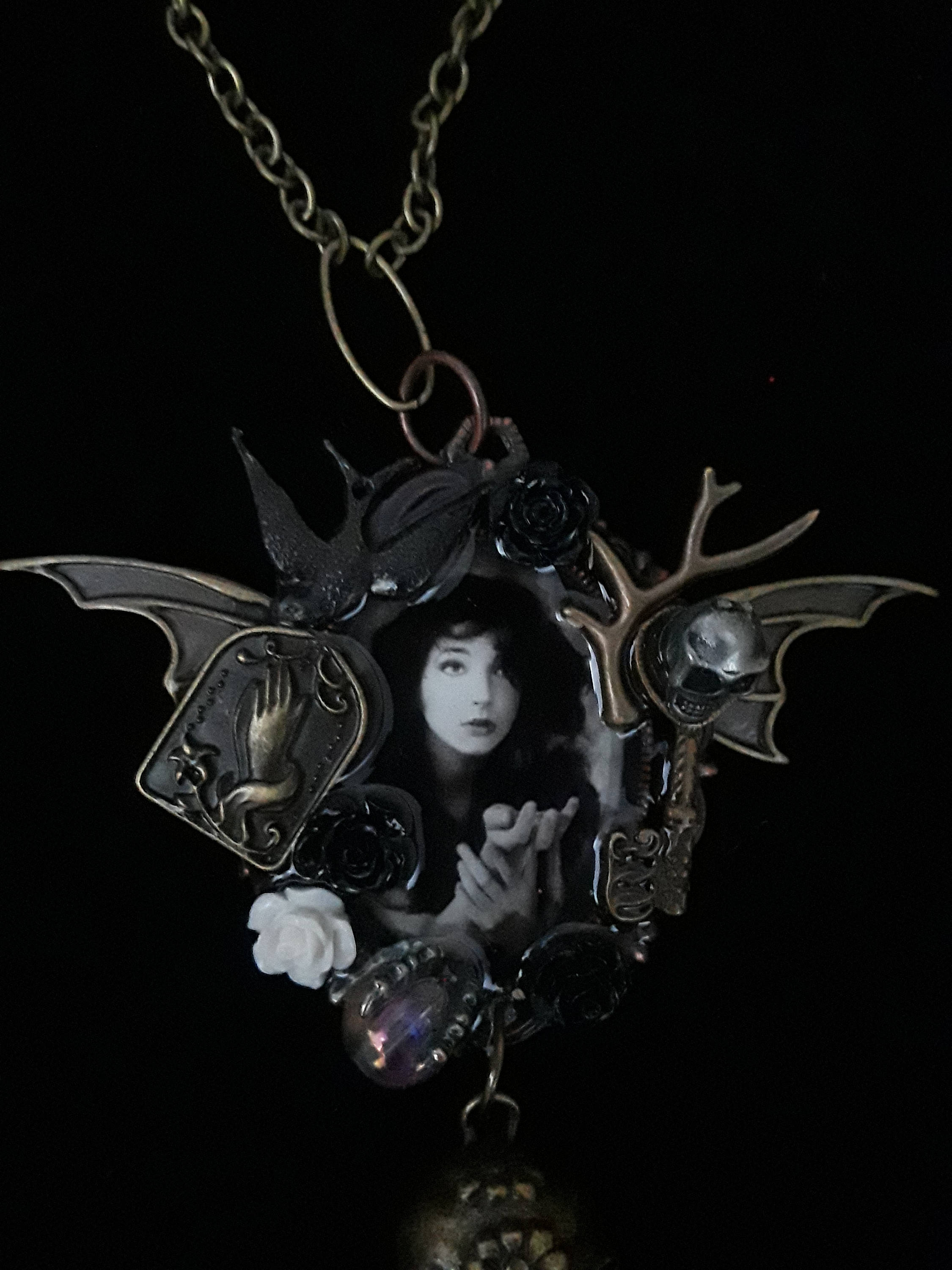 Kate Bush "the Sensual World" Mixed Media Necklace/choker. Avant Garde ...