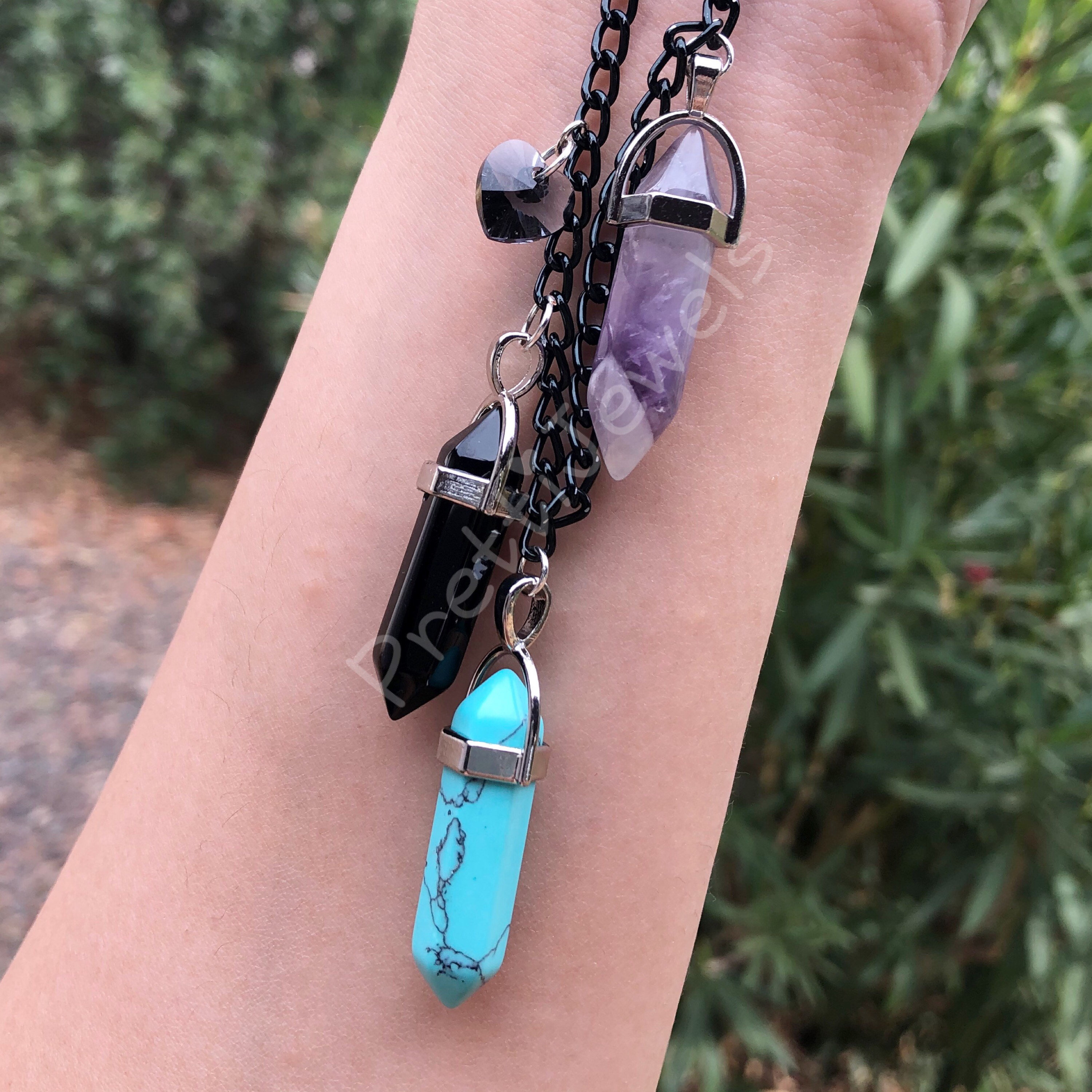 Crystal Gemstone Car Mirror Charm Car Accessory Sun Catcher | Etsy