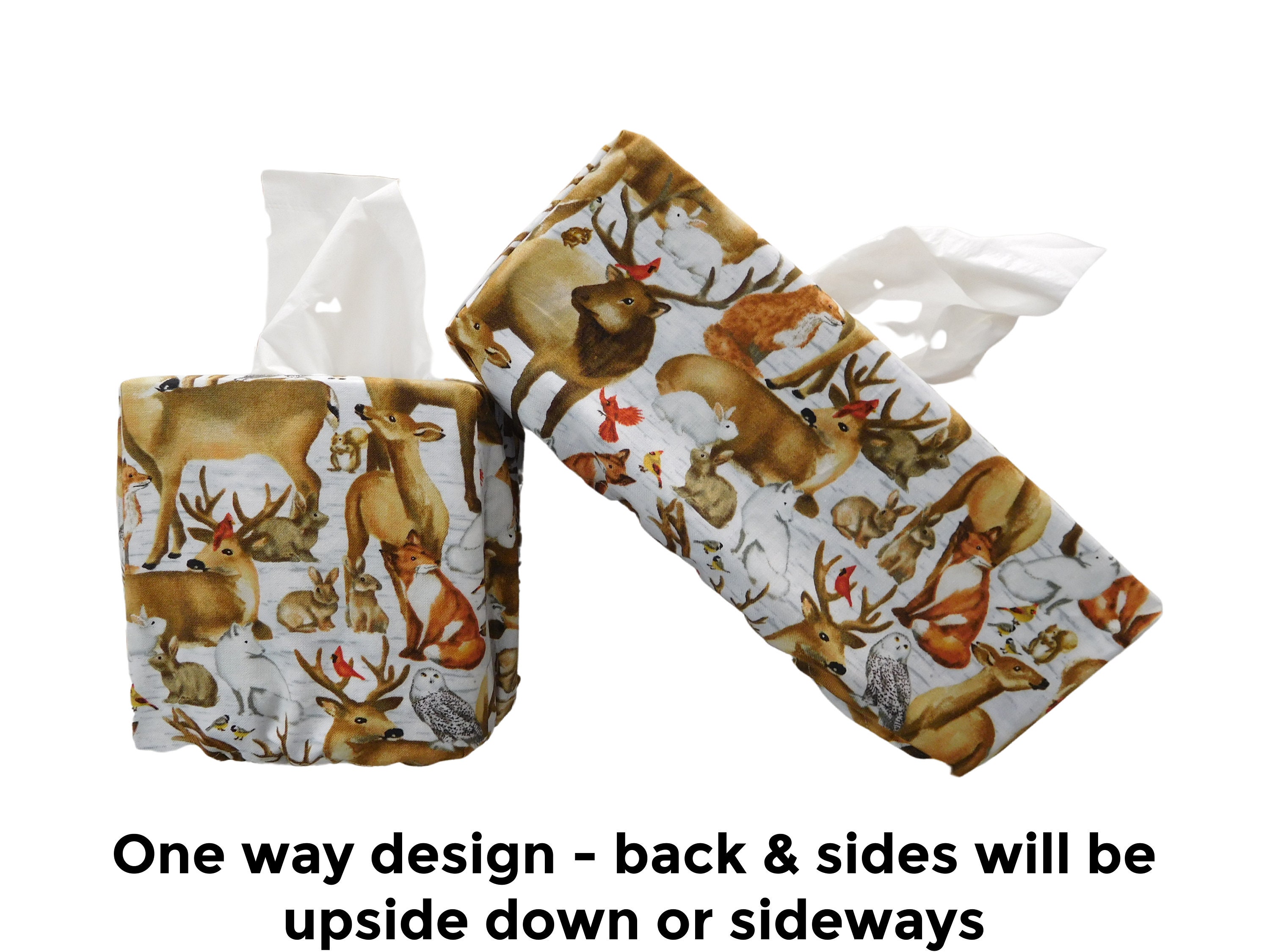 785 Forest Animals Tissue Box Covers Rectangular Square - Etsy
