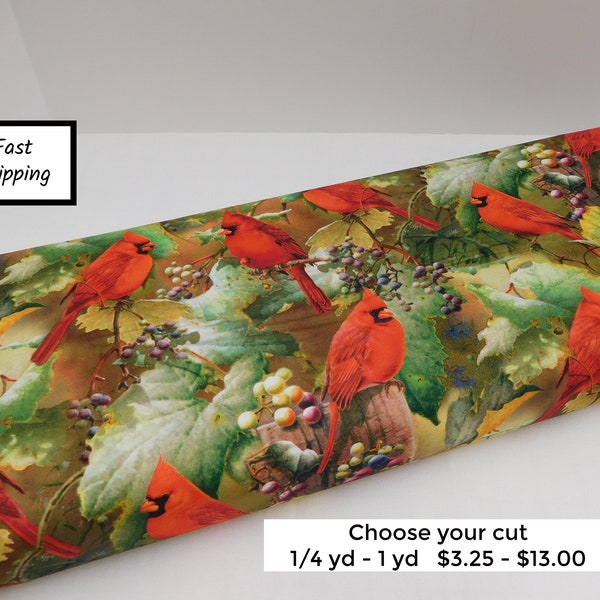 Bird Fabric - Etsy