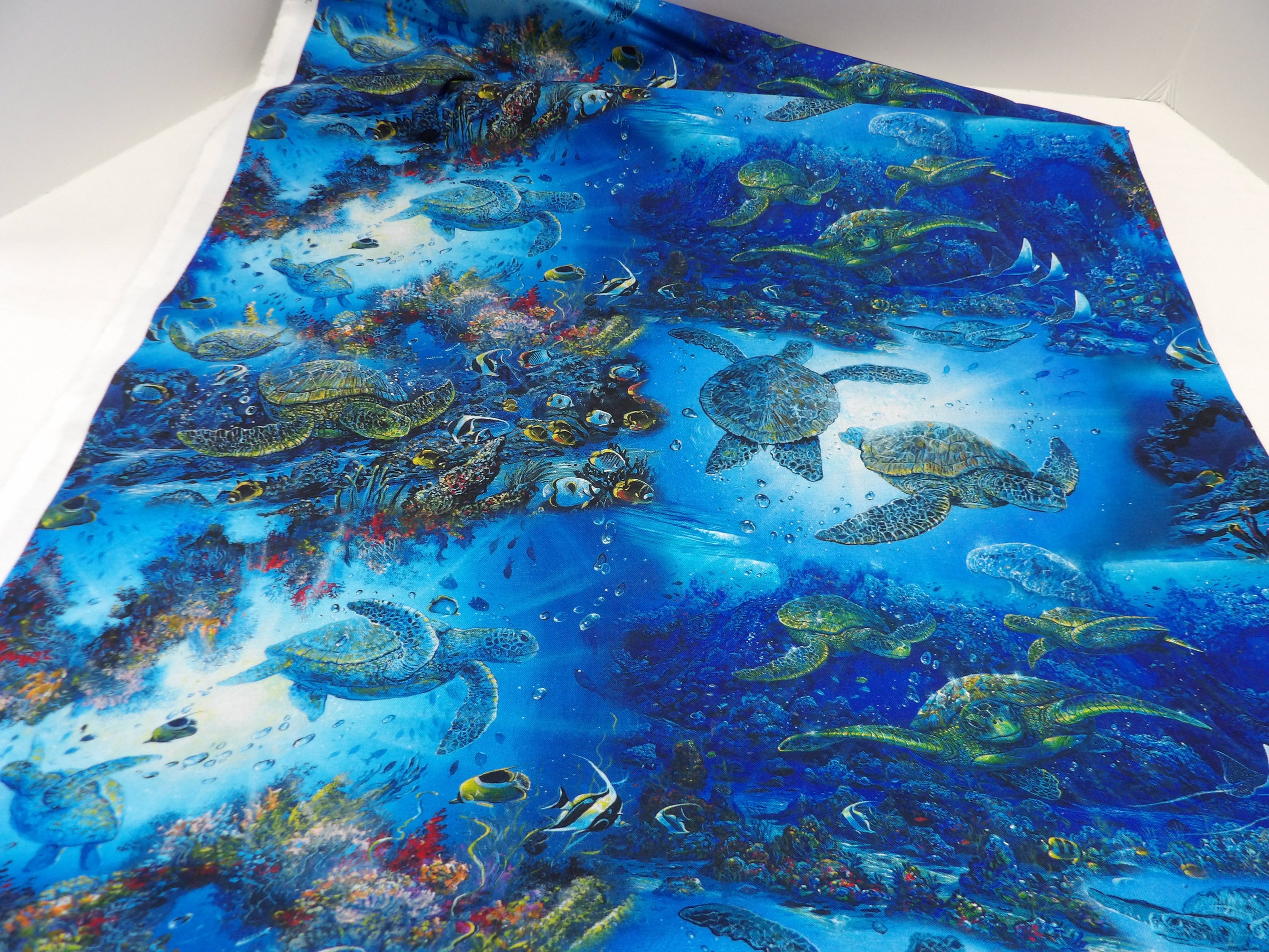1499 Underwater Sea Life Cotton Fabric by the Yard. Choose - Etsy