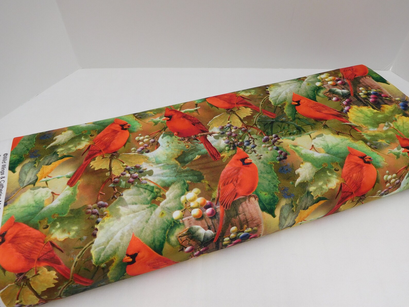 922 Red Cardinals in the Orchard Panel Cardinal Lovers - Etsy