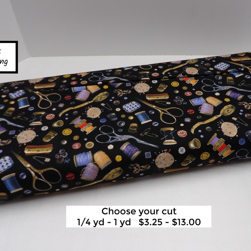 Sewing Theme Fabric - Etsy