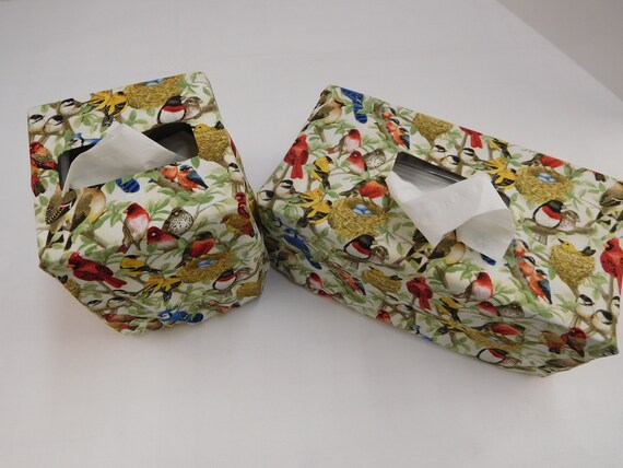 Bathroom Bathroom Décor Home & Living 691 Beautiful birds tissue box ...