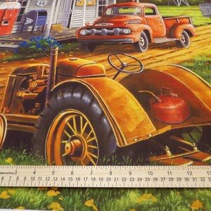 1565 Mayberry Grocery Cotton Fabric Panel, David Textiles, 44 W X 35.5 ...