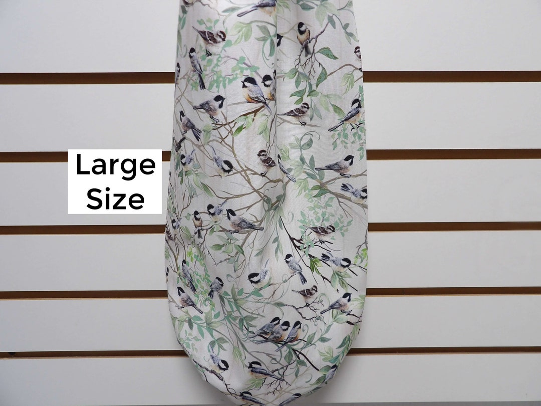 1644 Chickadees Plastic Bag Holder Large 28 L, 10-1/4 W. Bird Lovers ...