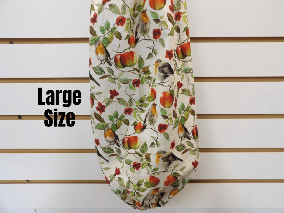 1656 Bird Lovers Plastic Bag Holder With Small Robins on Apple Tree ...