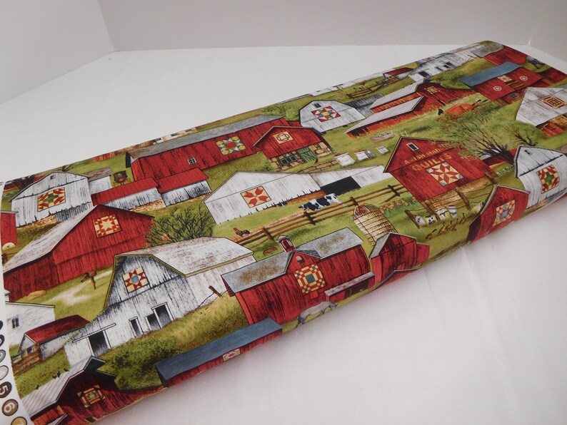 768 Amish Country Farm Barns Cotton Fabric by the Yard - Etsy