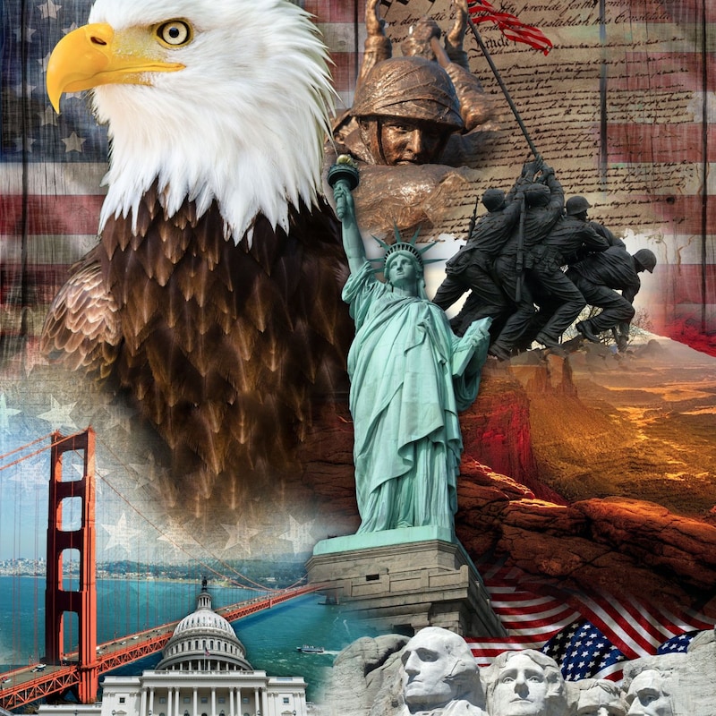 Patriotic Symbols - Etsy
