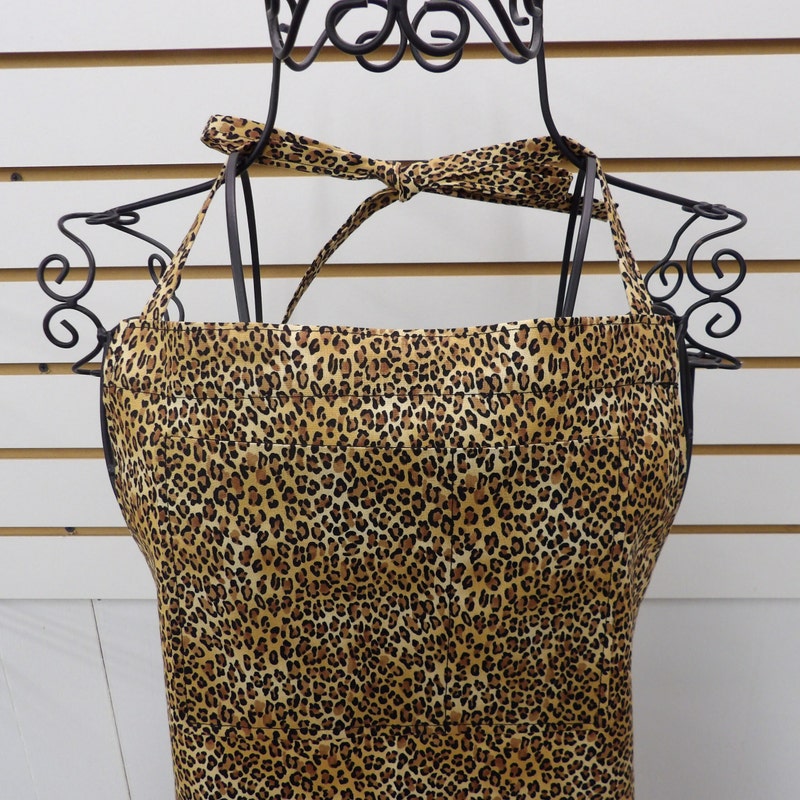 Leopard Apron - Etsy