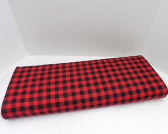 Buffalo Plaid Fabric Red and Black Buffalo Check Fabric - Etsy