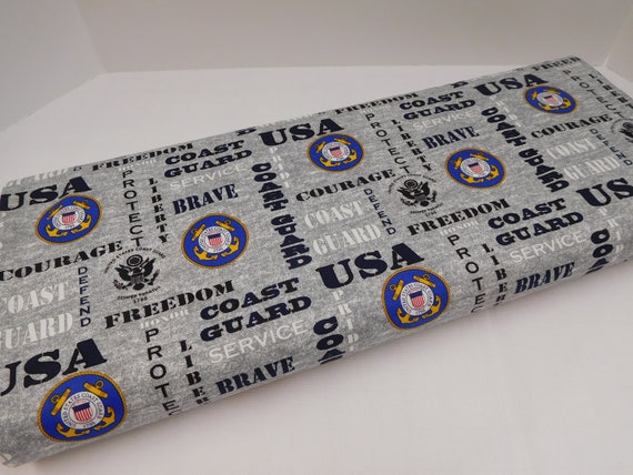 1059 US Coast Guard Fabric Military Fabric by the Yard Fat - Etsy UK